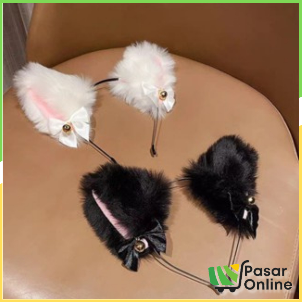 Jual ACC208 Bando Kucing Wanita Bondu Kucing Lucu Untuk Anak Dan Dewasa ...