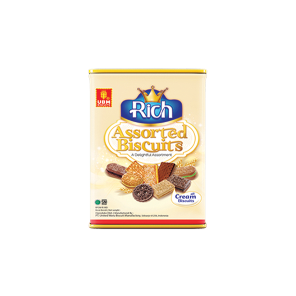 Jual UBM SEGI RICH ASSORTED BISCUITS 700 GRAM- Biskuit Aneka Rasa/ Ubm ...
