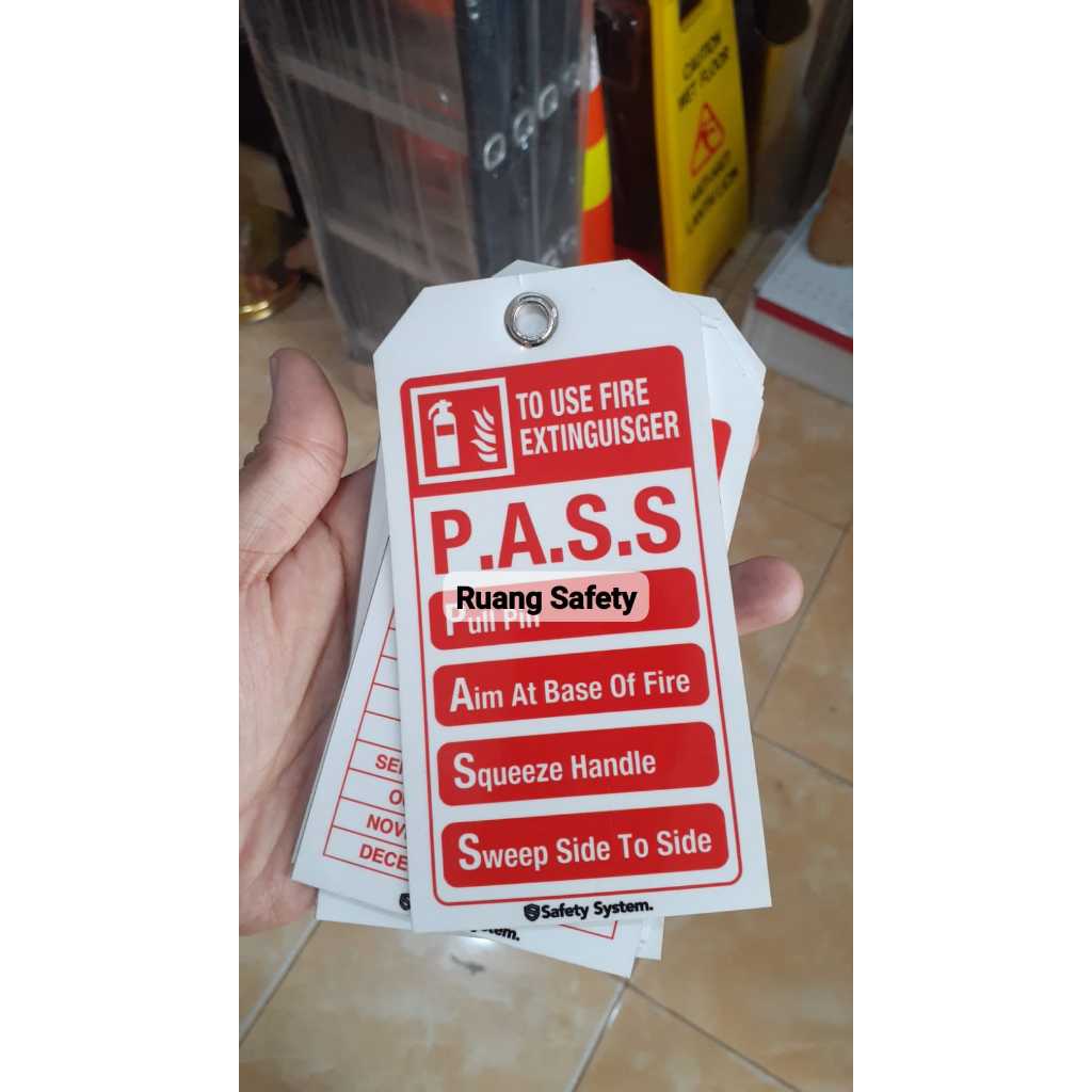 Jual Tag Inspeksi Alat Pemadam Kebakaran | Shopee Indonesia