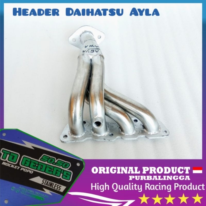 Jual Knalpot Mobil Header Daihatsu Ayla Taft Hiject 1.0 Gran Max full ...