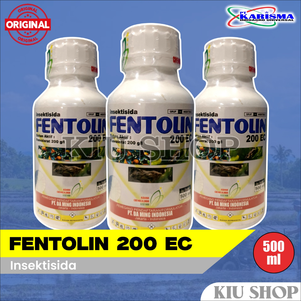 Jual Grosir / FENTOLIN 200 EC - 500ml / INSEKTISIDA Basmi Kutu Loncat ...