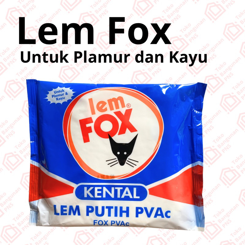 Jual Lem Fox Lem Kayu dan Plamur 350g | Shopee Indonesia