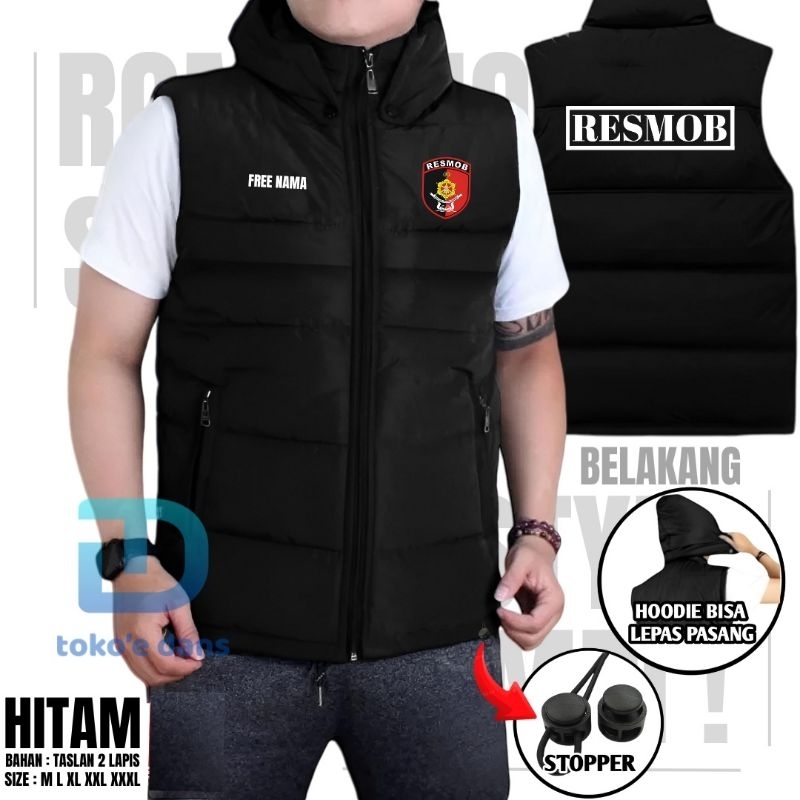 Jual ROMPI RESMOB POLISI BARESKRIM FREE NAMA WATERPROOF OUTDOOR TERBARU ...