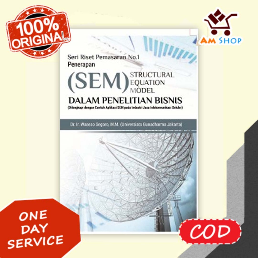 Jual Buku Penerapan Structural Equation Model (SEM) dalam Penelitian ...