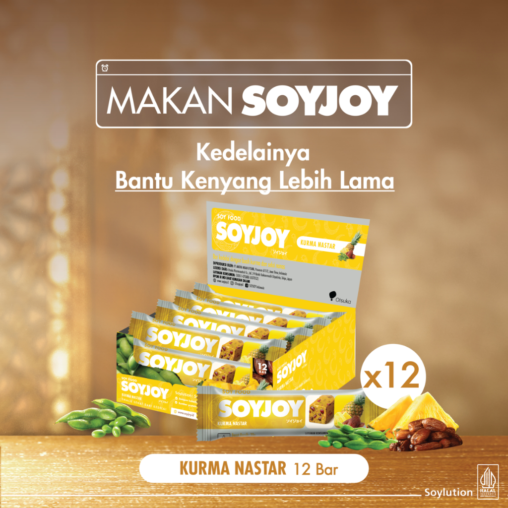 Jual SOYJOY Snack Bar Kedelai Kurma Nastar 30gr - 1 Box (12 Bar) | Shopee Indonesia
