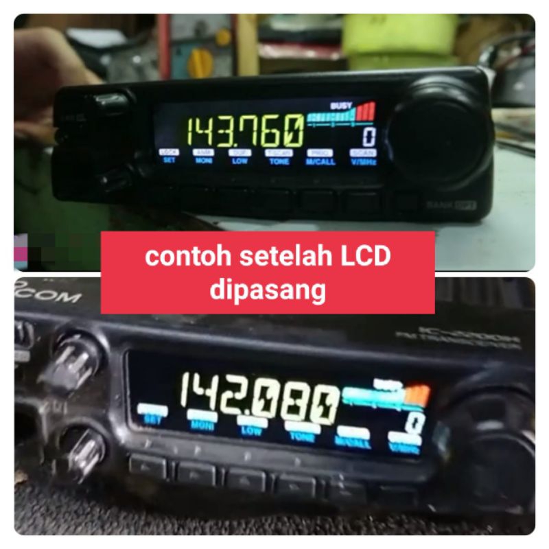 Jual LCD ICOM IC 2200 Full Colour, Pelangi, Warna Warni, Color Display ...