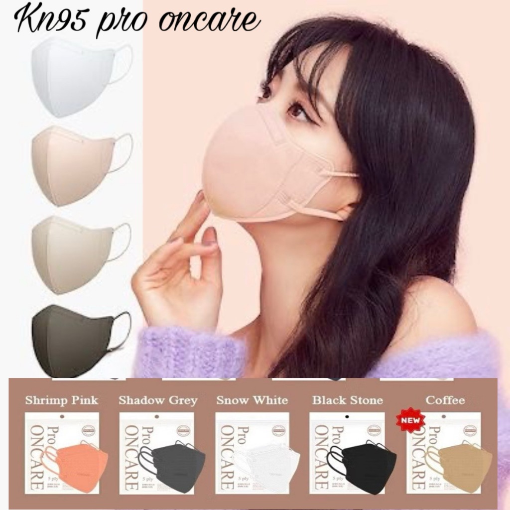 Jual Masker ONCARE KN95 PRO Korea Masker 5 PLY ISI 10 PCS | Shopee ...