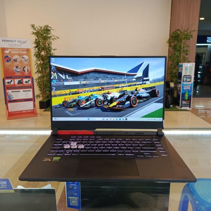 Jual Laptop Gaming Asus ROG G513QE AMD Ryzen 5 5600H Ram 8 Gb Ssd 512 Gb RTX 3050 Win 11 Second ...