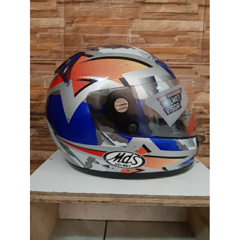 Jual Helm Mds Lawas Jadul Motif Size.L (Bekas) | Shopee Indonesia