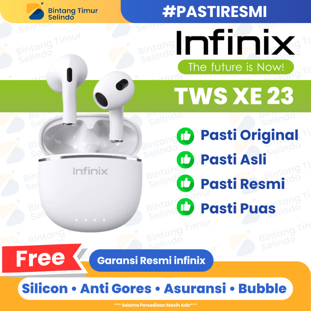 Jual Infinix TWS XE23 Buds Lite True Wireless Stereo Garansi Resmi ...