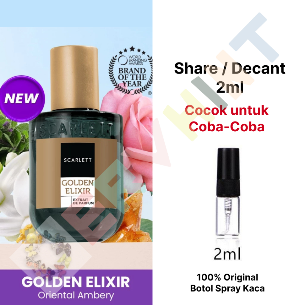 Jual [Share / Decant] SW Eau De Parfum - Golden Elixir EDP Parfume ...