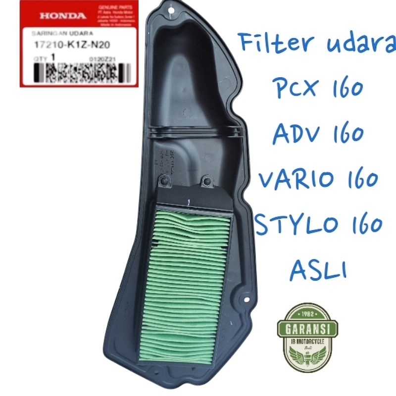Jual FILTER UDARA HONDA PCX 160 ADV 160 VARIO 160 STYLO 160 17210-K1Z ...