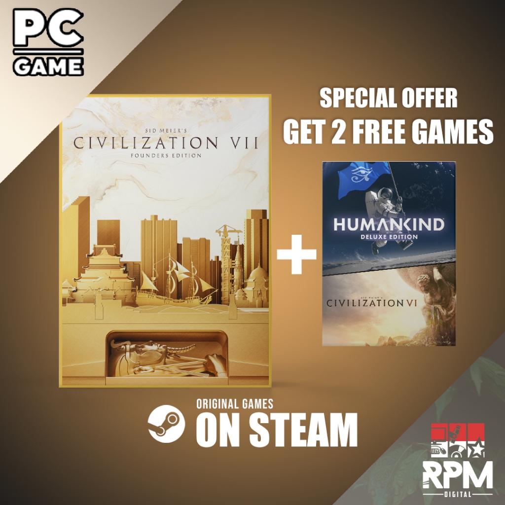 Jual Sid Meier's Civilization VII / Sid Meier's Civilization 7 Founders ...