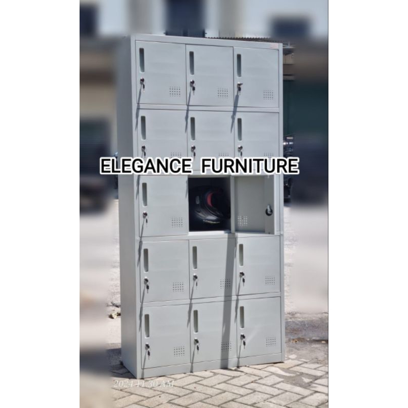 Jual Locker / Loker / Kabinet Besi 15 Pintu PEKANBARU saja | Shopee ...