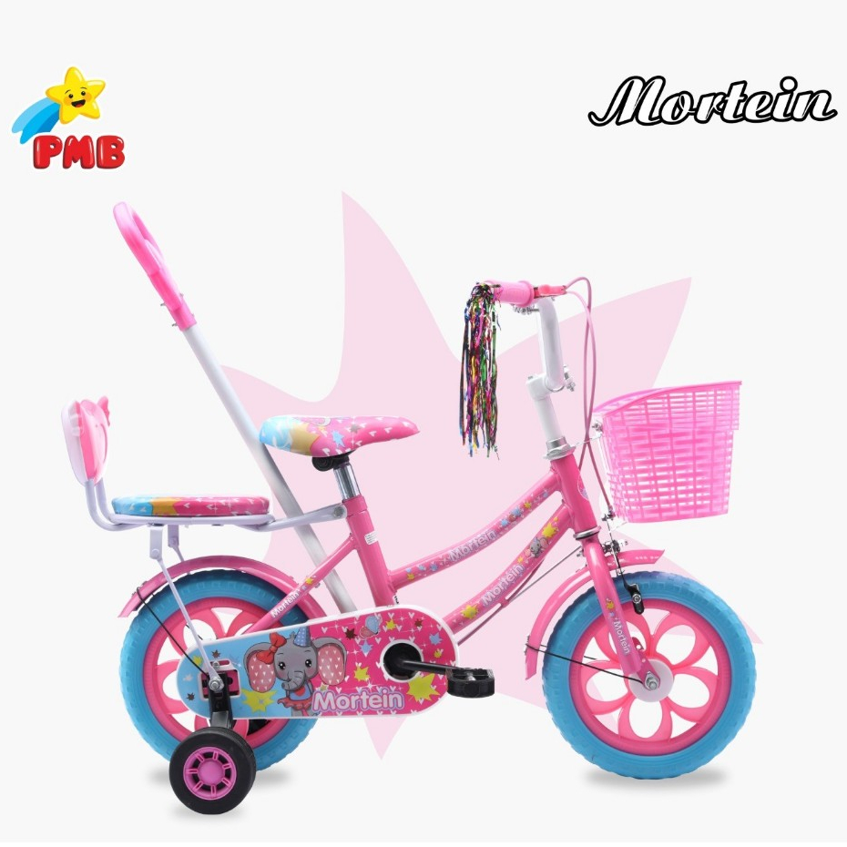 Jual SEPEDA ANAK MORTEIN BY PMB DORONGAN BAN EVA UKURAN 12 INCH ...