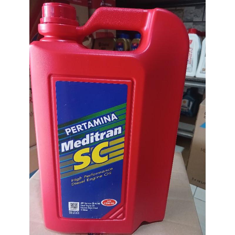 Jual oli mesin meditran SC sae 15w-40 5ltr | Shopee Indonesia