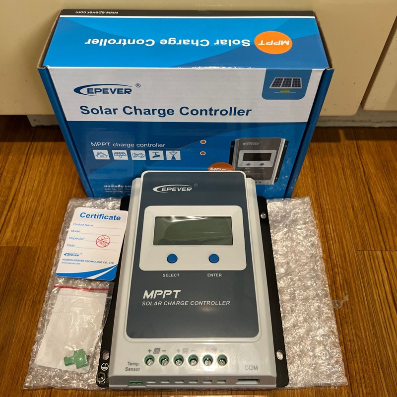 Jual Epever Solar Charger Controller Real MPPT Tracer 1210AN 10A 12/24V ...