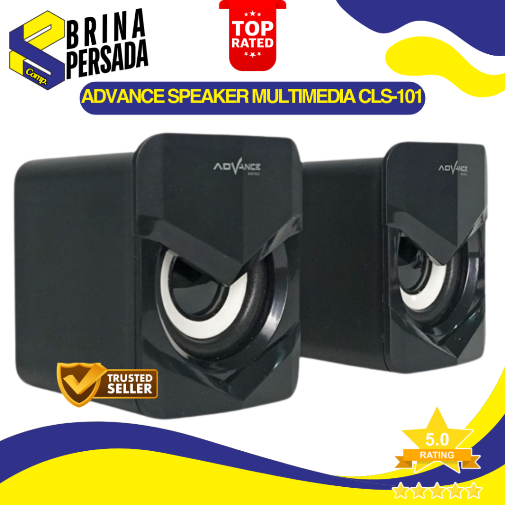 Jual Advance Speaker Multimedia CLS-101 Super Bass 2.0 Channel speaker ...