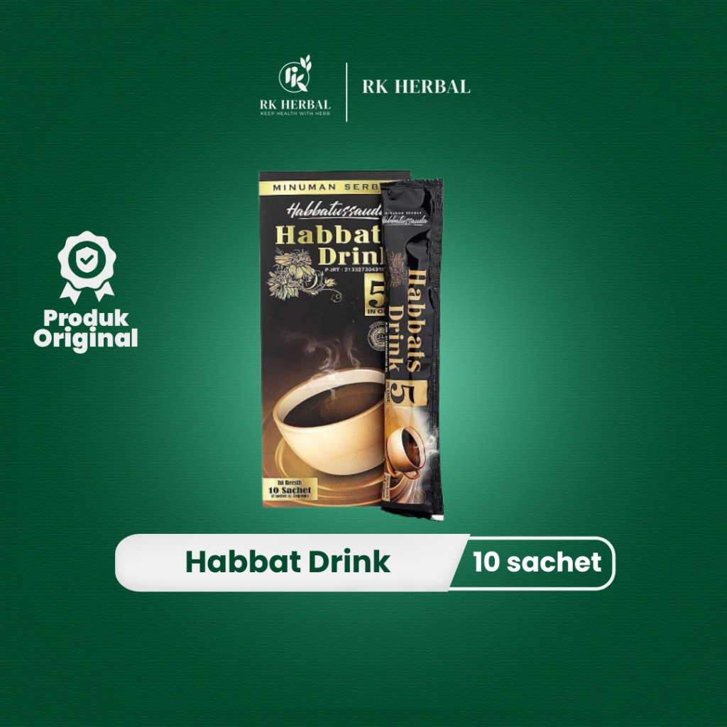 Jual Habbat's Drink 10's - Habbatussauda Minuman Kopi Serbuk Kemasan ...