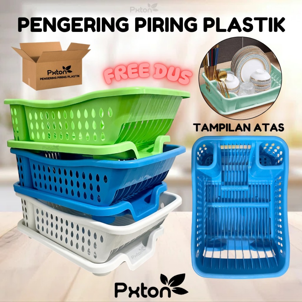Jual Pengering piring / Rak Piring Sendok Plastik Anti Pecah Bahan ...