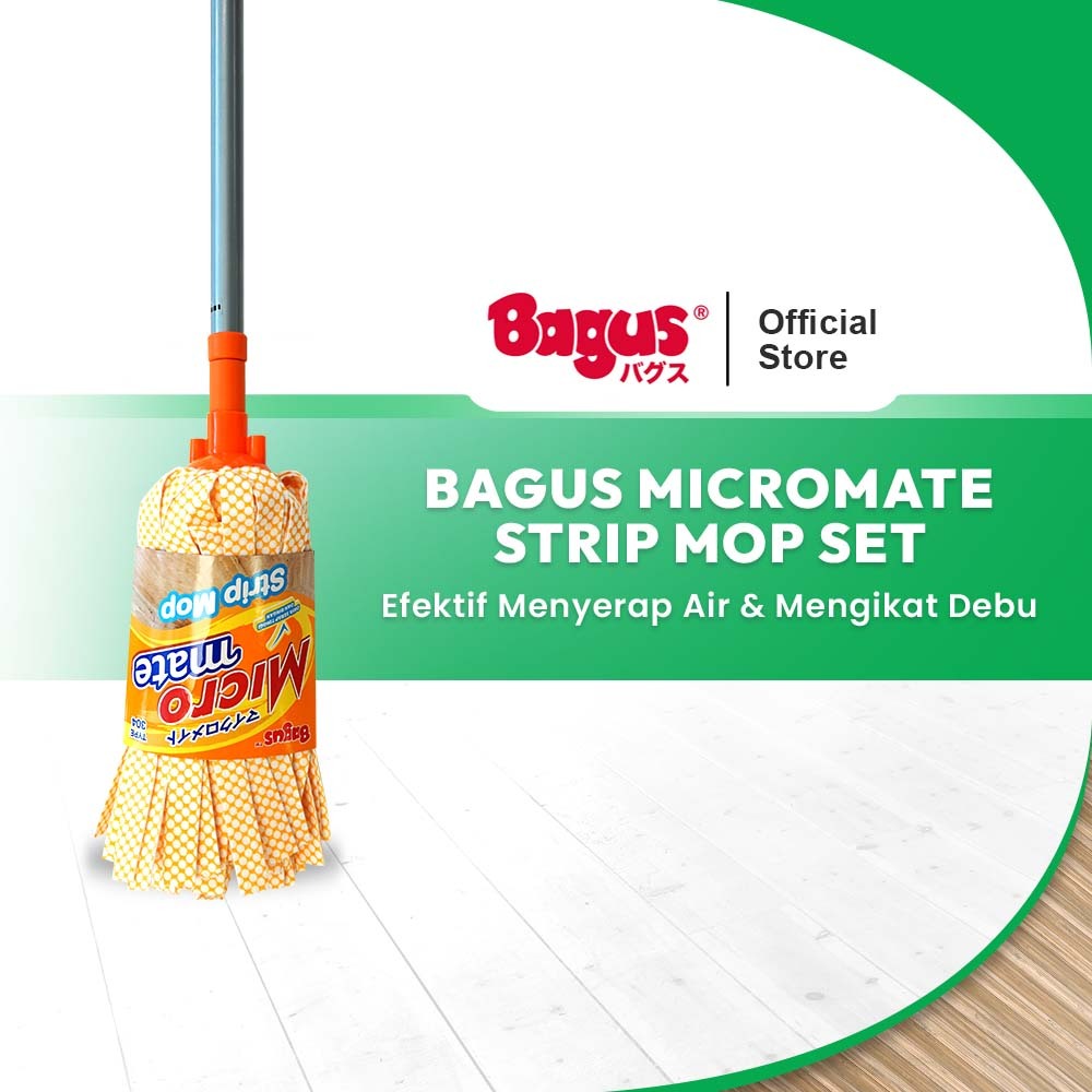 Jual Bagus Micromate Strip Mop Set | Shopee Indonesia