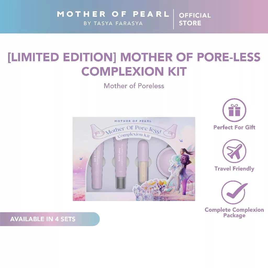 Jual [LIMITED EDITION] MOP Primer Mother of Pore-less Complexion Kit ...