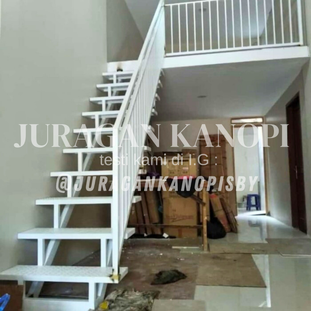 Jual Mezzanine minimalis / mezanin ruangan rangka baja terpasang ...