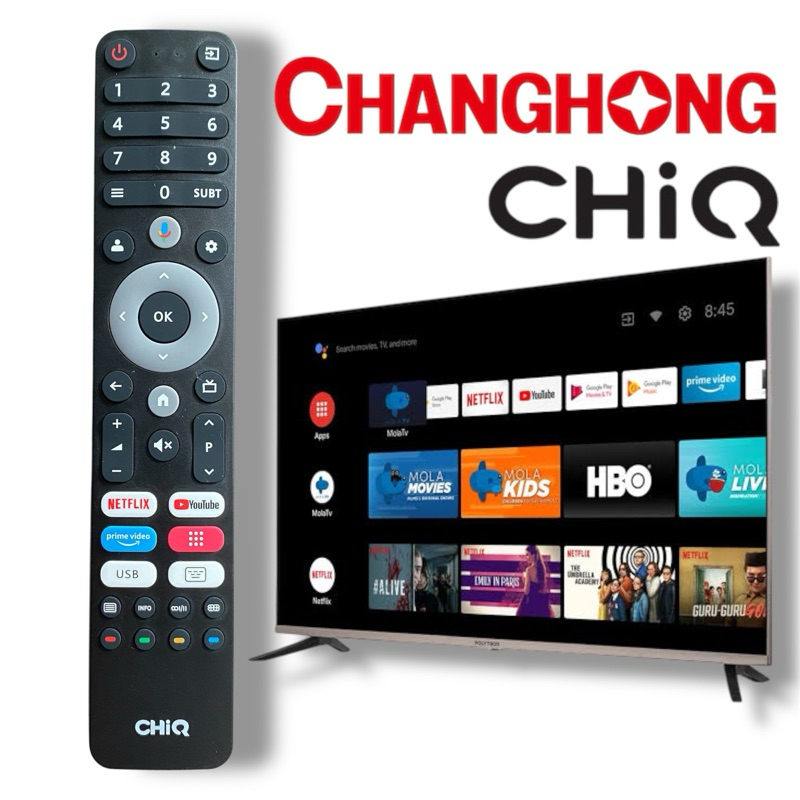 Jual chiq remot smart tv chiq tanpa voice remote smart tv led chiq ...
