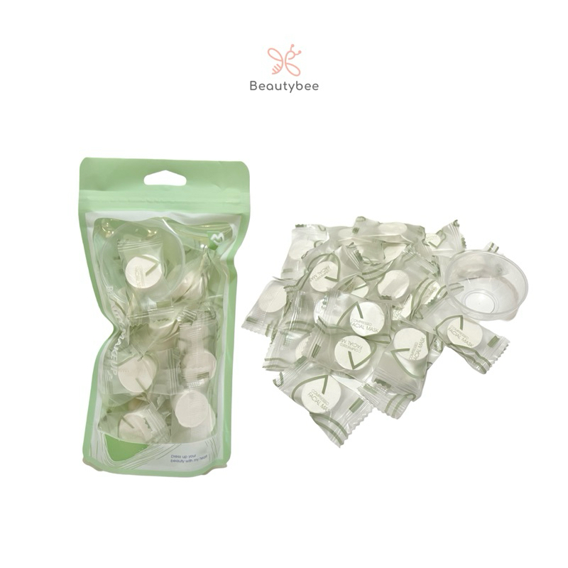 Jual BEAUTYBEE SHEET MASK TABLET ISI 24 / MASKER BENTUK TABLET ...