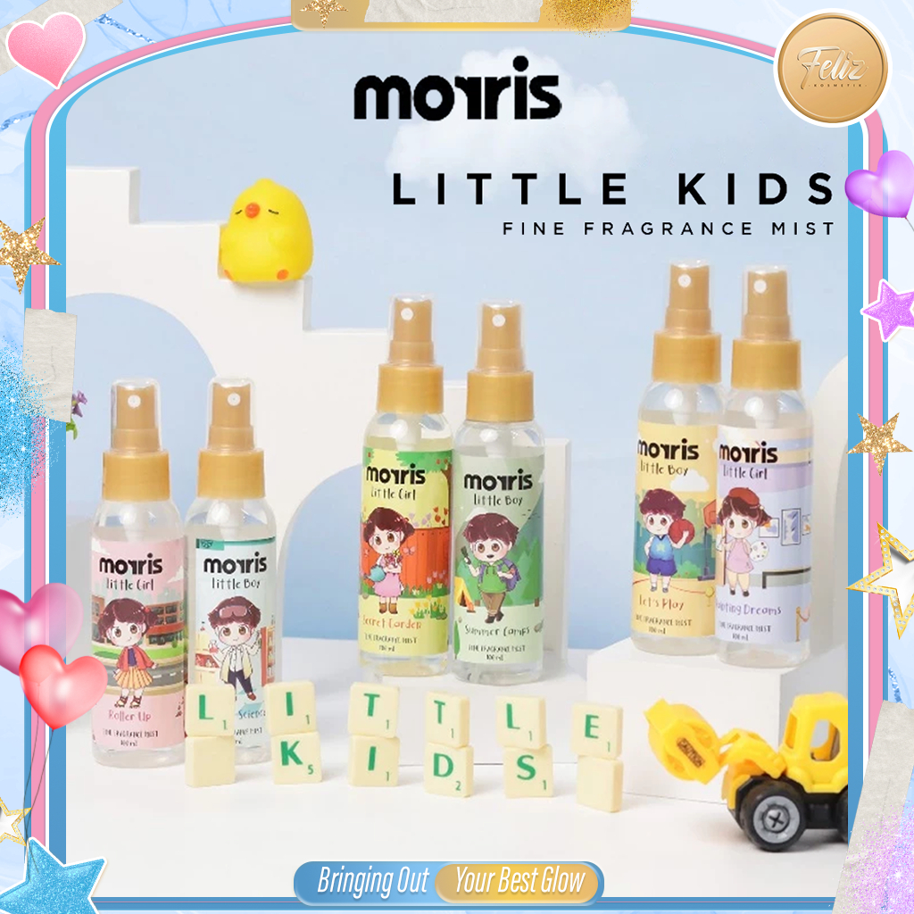 Jual * FELIZ * MORRIS Little Kids Boy / Girl Fine Fragrance Body Mist ...