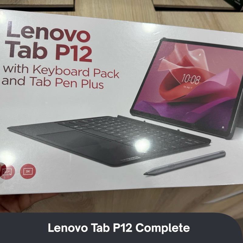 Jual Lenovo Tab P12 2025 Complete( Pen+Keyboard) 8GB/256GB | Shopee ...