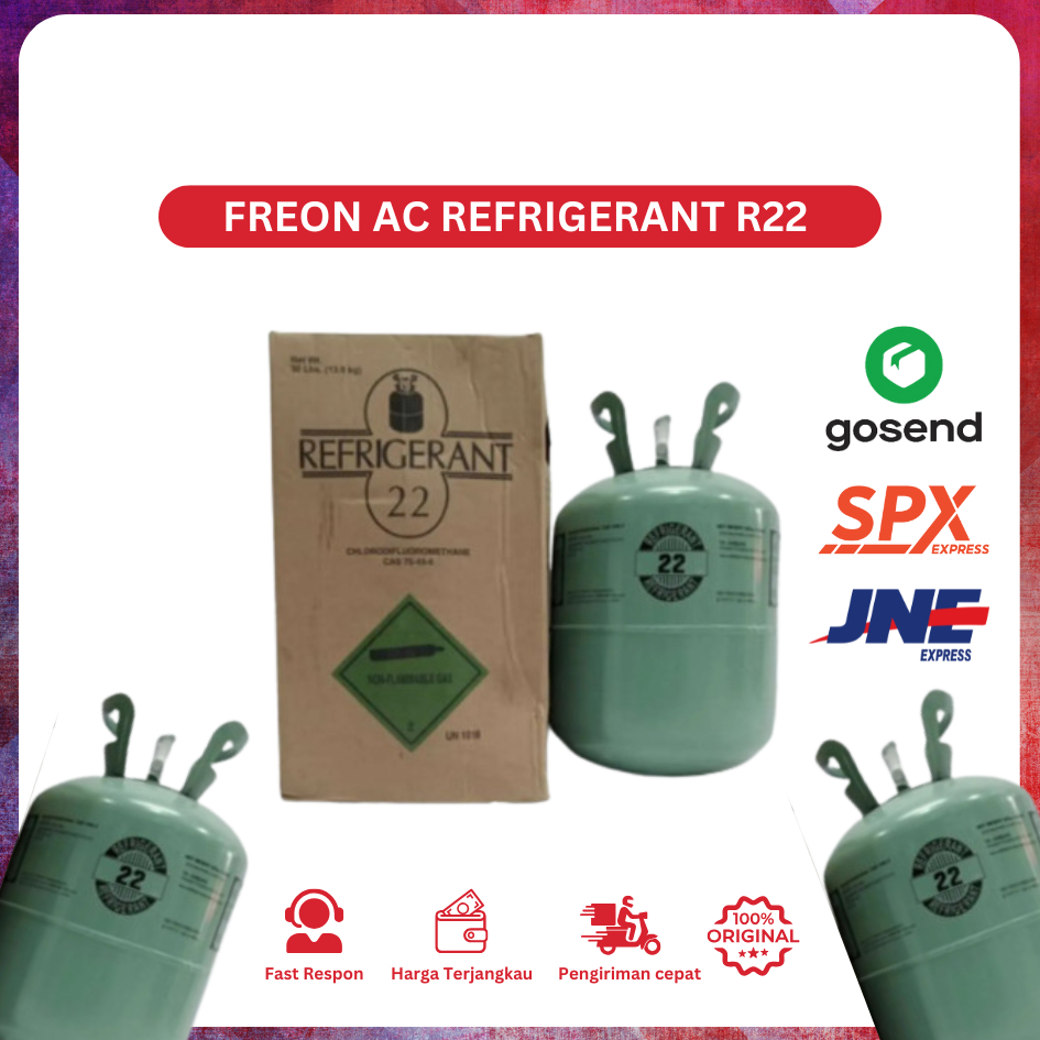 Jual Freon AC R22 Refrigerant 13,6 KG | Shopee Indonesia