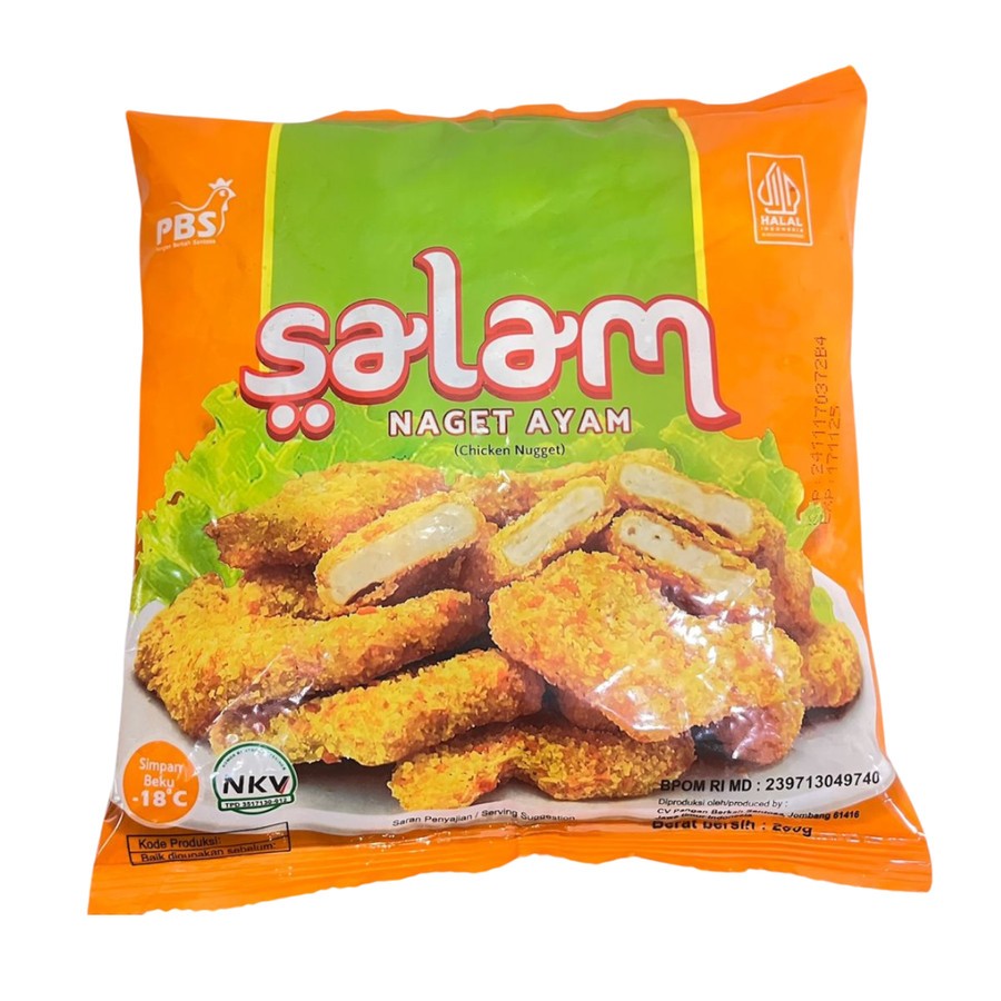 Jual Salam Chicken Nugget 250gr / Salam Naget Ayam 250gr | Shopee Indonesia