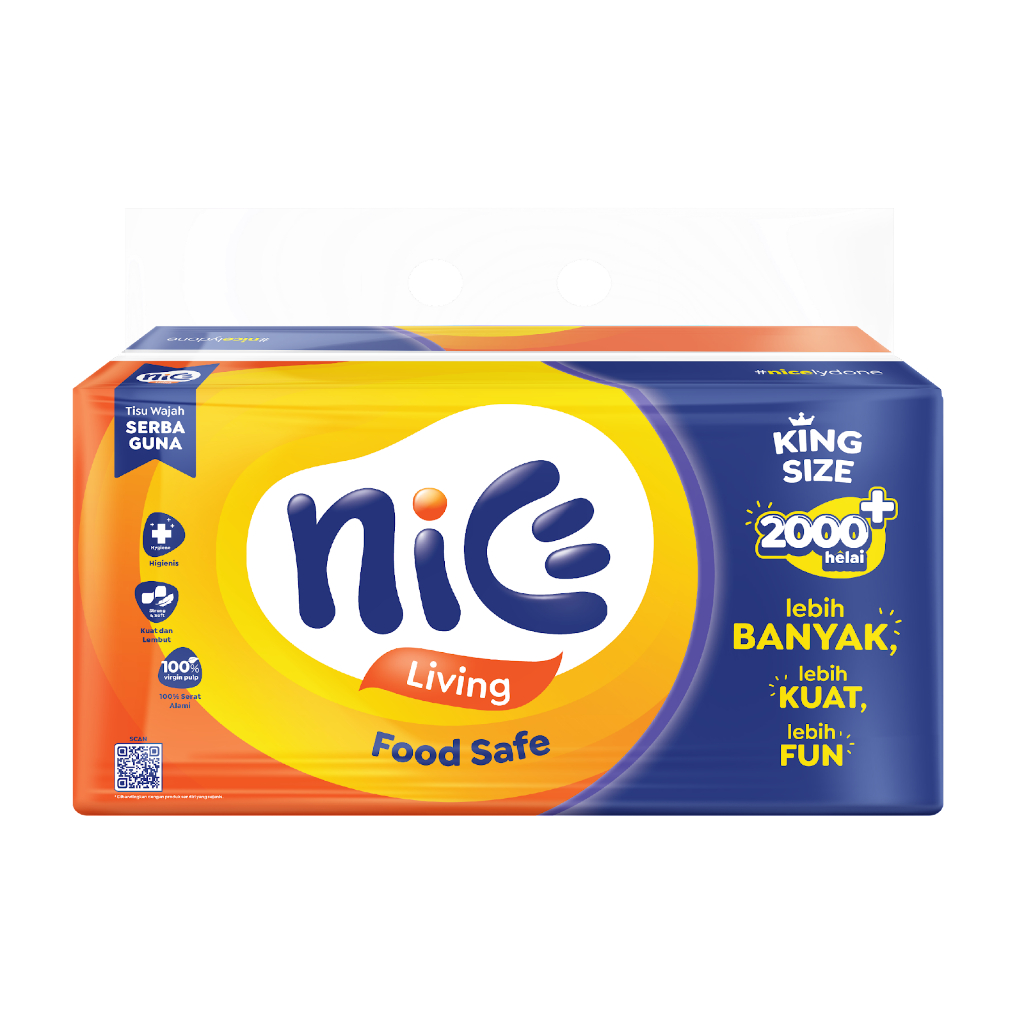 Jual Tissue Nice 900Gr 2 Ply King size 2000 helai 1kg | Shopee Indonesia