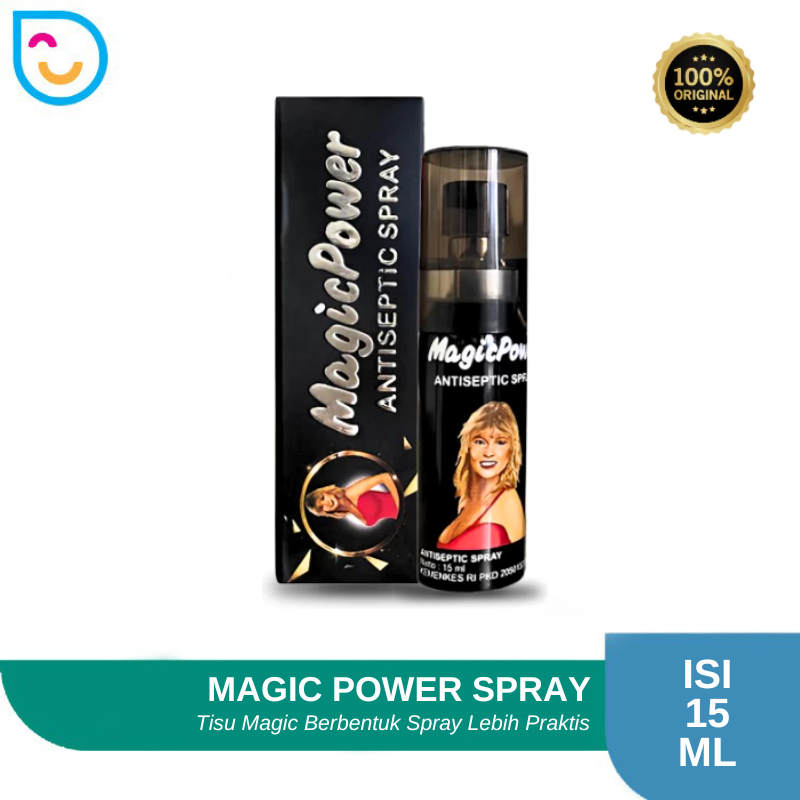 Jual Tisu Magic Power Spray 15 ml Tissue Original Tahan Lama | Shopee ...