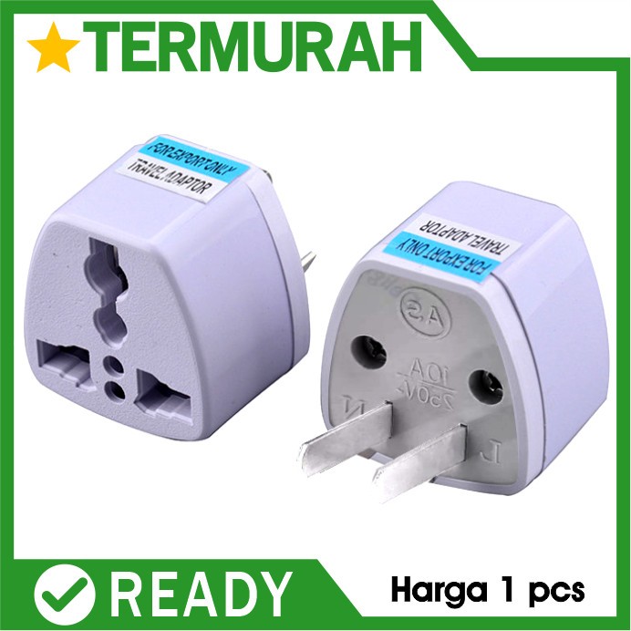 Jual colokan listrik over steker jepang japan USA amerika adapter ...