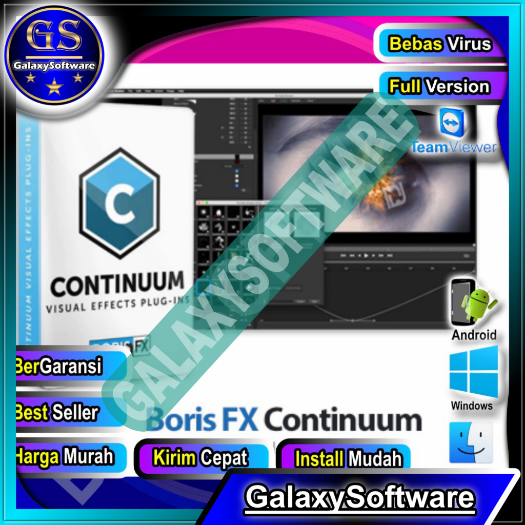 Jual Boris FX Continuum Complete v18.0.3 2025 Plugin After Effects ...
