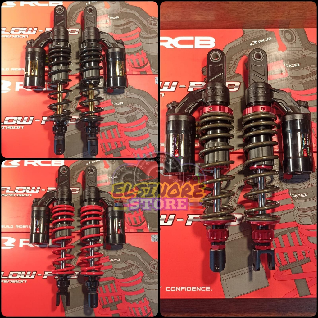 Jual SHOCK BELAKANG PCX 160 TABUNG ATAS RCB FLOW PRO ORIGINAL 365 MM ...