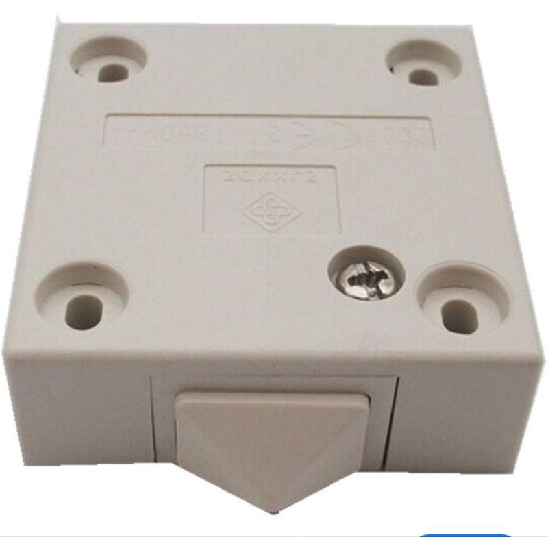 Jual saklar pintu geser push off switch kotak model piramid | Shopee ...