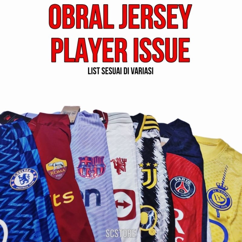 Jual OBRAL JERSEY PLAYER ISSUE OB PI BAJU BOLA PEMAIN | Shopee Indonesia