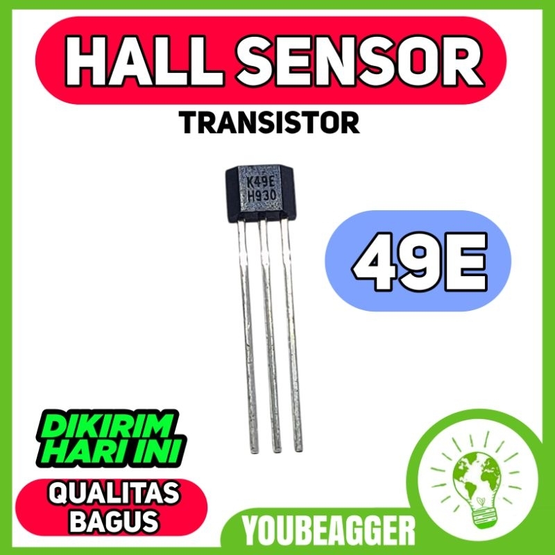 Jual Hall sensor K49E 49E untuk sensor grip gas sparepart dinamo sepeda listrik | Shopee Indonesia