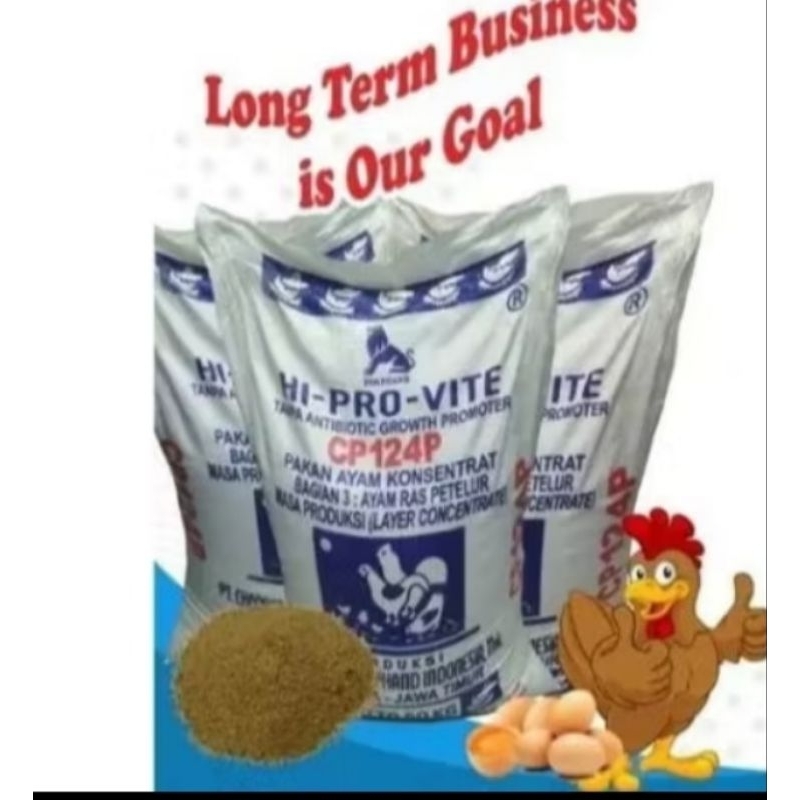 Jual Hi pro vite konsentrat/sentrat ayam petelur CP124P PAKAM AYAM 15 ...
