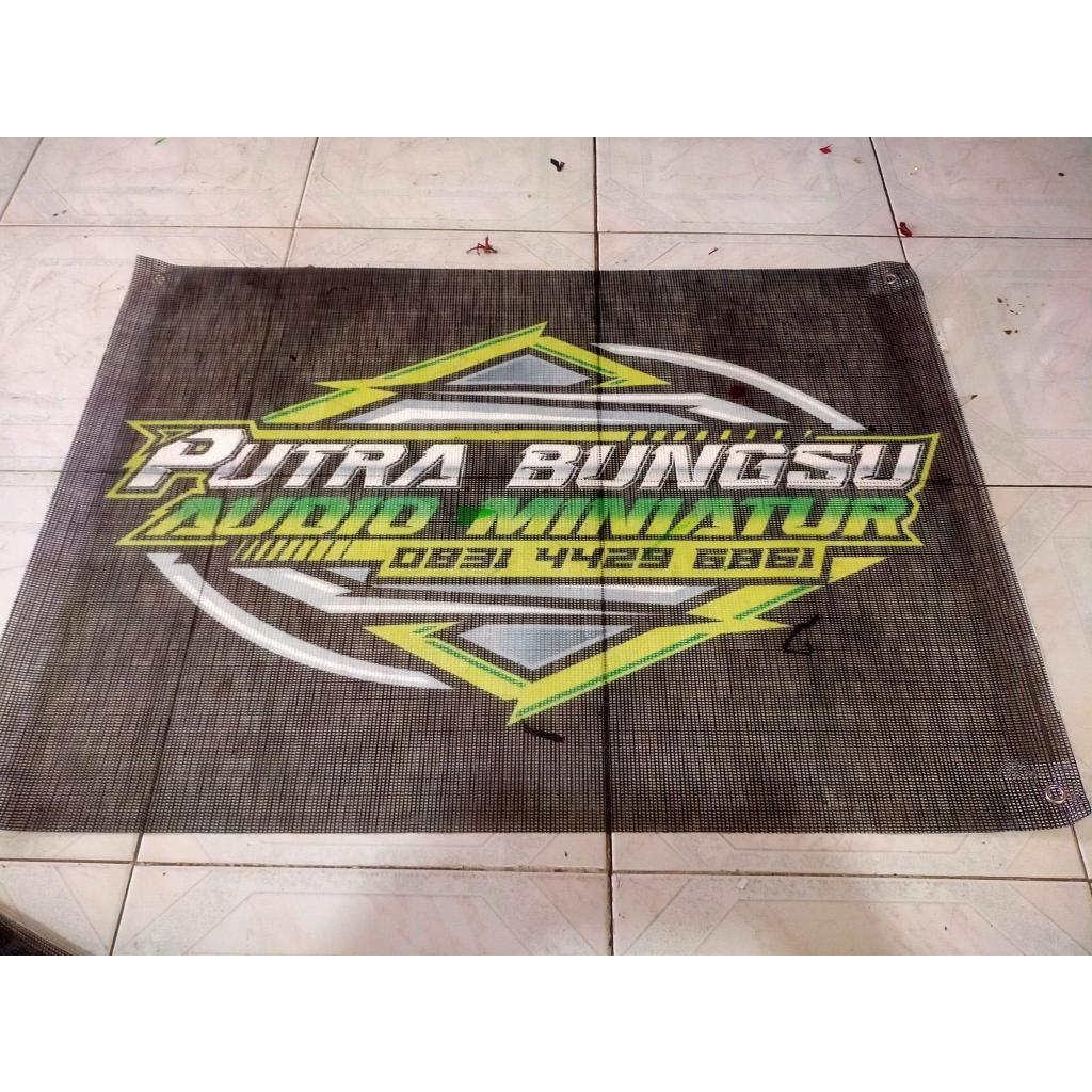 Jual BANNER MESH JARING SOUND SYSTEM | Shopee Indonesia