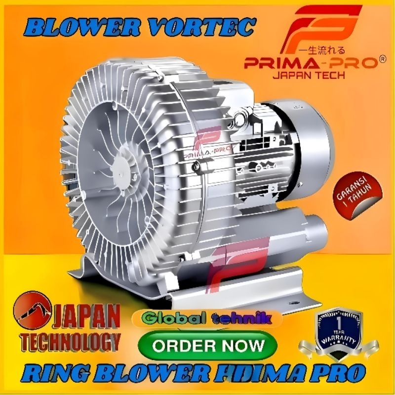 Jual Ring Blower 10 HP Blower 7,5 Kw 7500 Watt Tambak Ikan PRIMAPRO RB-7500 | Shopee Indonesia