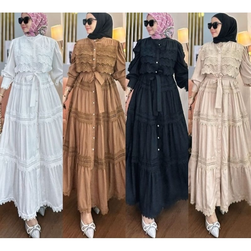 Jual SET ROK COTTON RENDA PREMIUM BELA (READY) | Shopee Indonesia