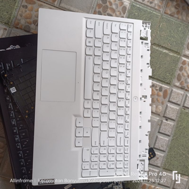 Jual Frame + Keyboard Laptop Lenovo Legion 5-15 2021 5-15ITH6H 5-15ITH6 ...