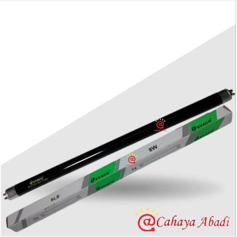 Jual EVACO Refill Lampu TL T5 UV Uang 8W / Lampu T5 BLB Money Detector 8 Watt EVACO | Shopee ...