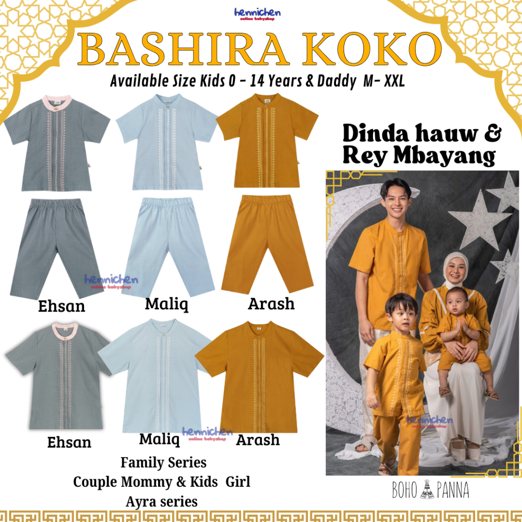 Jual Bohopanna 0-14 Tahun & Dewasa Bashira Koko / Setelan Raya / Pakaian Lebaran Anak Laki Laki ...