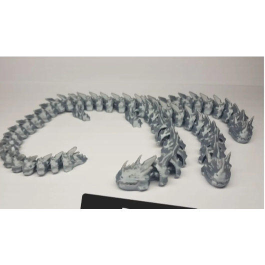 Jual Cuero Mainan Naga Mainan Hydra Giant articulated dragon with 3 ...