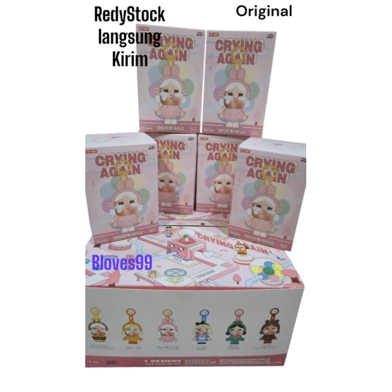 Jual (ReadyStock)Boneka Popmart CryBaby Versi Crying Again Vinyl Plush ...